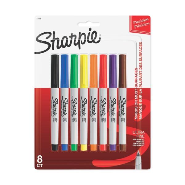 【発売日：2018年07月15日】Sharpie Ultra Fine Point Permanent Markers, 8 Colored Markers(37600PP) by Sharpie商品コード：49081125930型番：37...