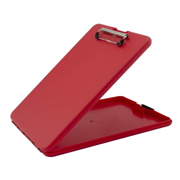 SAUNDERS（サンダース） SlimMate STORAGE CLIPBOARD (RED)商品コード：49081127775型番：00560カラー：レッド米国の公官庁御用達のステーショナリ―ブランド。ストレージクリップボードシリーズは...