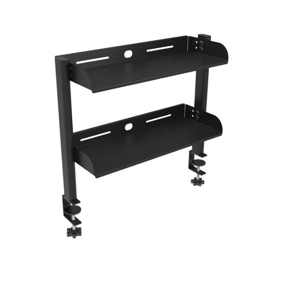 VARMHUS デスク上収納ラック クランプ式 机上ラック 卓上ラック デスク収納ラック デスク棚 机上棚 卓上棚 デスク上 収納 小物入れ 穴あけ不要商品コード：49081128138型番：VARMHUS-TJ2サイズ：標準カラー：ブラッ...