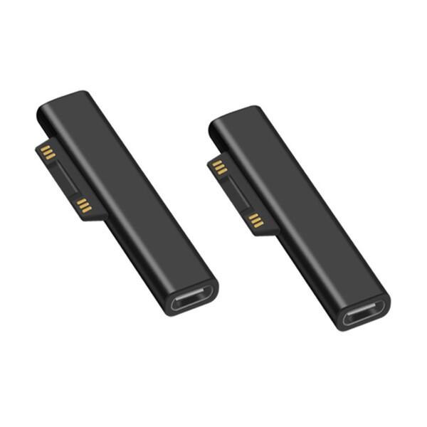 DFsucces 互換品 USB-C to Surface Pro 急速充電 Type-C充電器必要 15V/3A 65W PD Surface Pro 7/6/5/4/3 Surface Go Surface Laptop Book 適用...