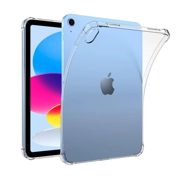 For iPad 第12世代（2026）/第11世代 A16 (11インチ、2025モデル)/iPad 第10世代 2022 ケース Mosasa クリア ソフトカバー 透明TPU レンズ保護 薄型 落下防止 安心保護 指紋防止 黄変防止 ...
