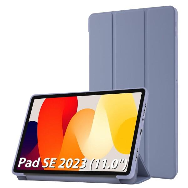 Simpeak Xiaomi Redmi Pad SE 11'' 対応 ケース 全面保護カバー 肌感PUレザーとTPU 薄型 超軽量 オートスリープ機能付き 三つ折スタンドタブレットケース,紫商品コード：49081129804カラー：紫対応...