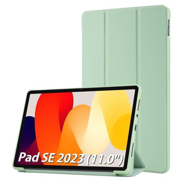 Simpeak Xiaomi Redmi Pad SE 11'' 対応 ケース 全面保護カバー 肌感PUレザーとTPU 薄型 超軽量 オートスリープ機能付き 三つ折スタンドタブレットケース,グリーン商品コード：49081129860カラー：...