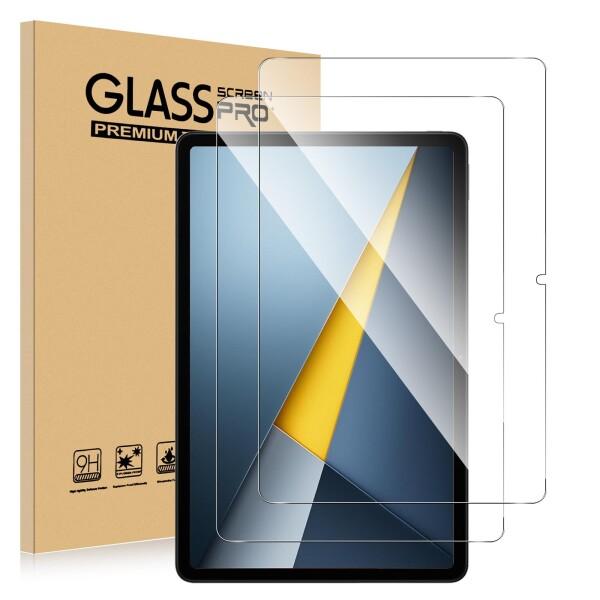 For Redmi Pad 2 Pro/Xiaomi Poco Pad M1 フィルム タブレット 12.1インチ ?化ガラス Mayfoo 液晶保護 全面保護 飛散防止 高透過率 高感度 落下保護 衝撃吸収 指紋防止 気泡ゼロ 簡単取り付...