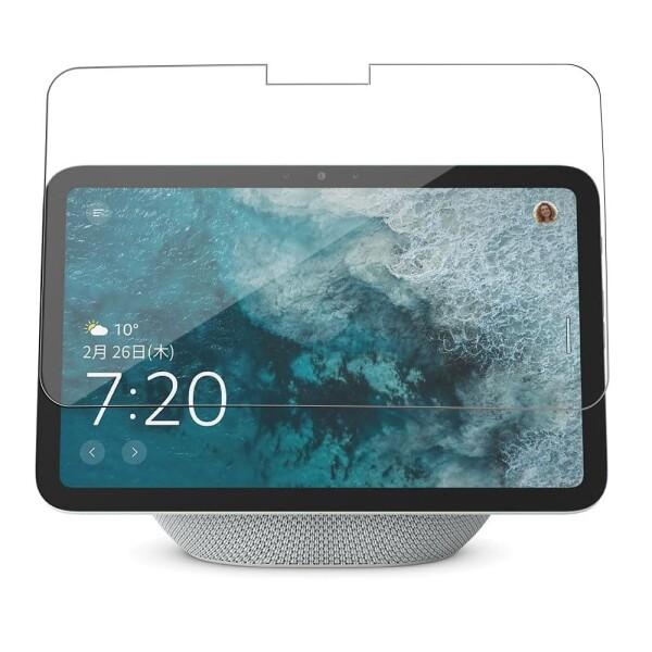 For Echo Show 8 2025 (エコーショー8) 8.7インチ ガラスフィルム 保護フィルム 日本旭硝子製 高硬度9H 気泡防止 防指紋 耐衝撃 飛散防止 貼り付け簡単 画面鮮やか 自動吸着 Echo Show 8 2025 対...