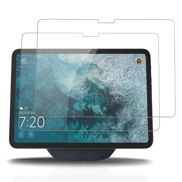 For Echo Show 8 2025 8.7インチ ガラスフィルム エコーショー8 2025年発売 用 強化ガラスフィルム 日本製素材旭硝子製・高硬度9H ・高透過率・耐衝撃・防塵・飛散防止・指紋防止・画面鮮やか高精細・貼り付け簡単商品...
