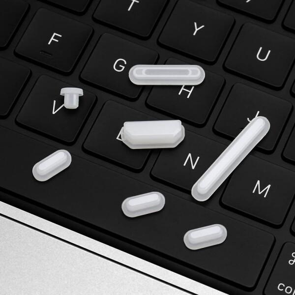 ProElife アンチダストダートプラグカップ7個セット 2025-2021 MacBook Pro 14/16インチ M5 M4 M3 M2 M1 Pro/Max (A3434/A3112/A3185/A3401) アクセサリーシリコン...