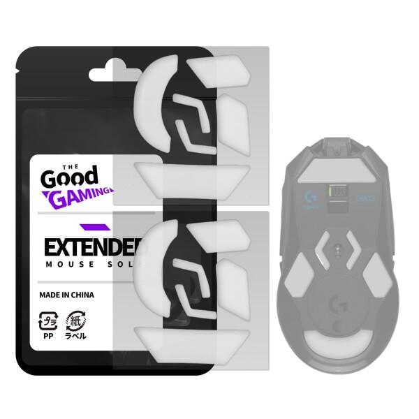 交換用 ゲーミング マウスソール Logicool ロジクール G903 ワイヤレス 無線 LIGHTSPEED 専用 ( EXTENDED シリーズ / 2枚セット / すべり 滑り 改善/マウスフィ―ト/ラウンドカット カーブエッジカッ...