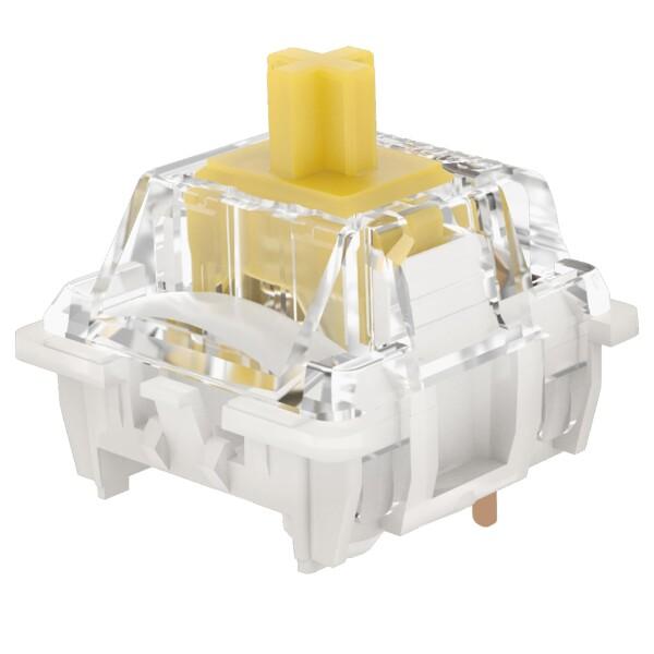 Gateron G Yellow Pro 3.0 3ピンスイッチ予備潤滑RGBイエロー-レッド-ブラウンMXメカニカルキーボード（90件Pro 3.0イエロー）商品コード：49081131722サイズ：90pcsカラー：イエローGatero...