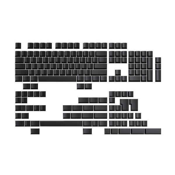 Ranked POMブランクプレミアムキーキャップセット | 厚さ1.45mm POM | カスタムメカニカルキーボード用 Cherry Profile (黒色, 169キーキャップ)商品コード：49081131774型番：a25118d5...