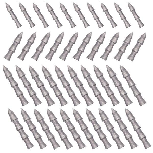 YZD 鉛 ネイルシンカーセット  全長重視 短め 0.9g 10個 1.3g 10個 1.8g 20個商品コード：49081132243サイズ：0.9g 1/32oz 　1.3g 3/64oz　1.8g 1/16ozカラー：原色YZD　鉛...