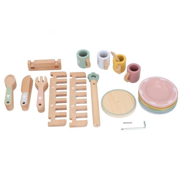 ままごと 木製プレイフードセット 食器おもちゃ おままごと カラーマッチングゲーム おままごとキッチン おもちゃ 木のおままごと 木のおもちゃセット 赤ちゃん 幼児 子ども商品コード：49081132512