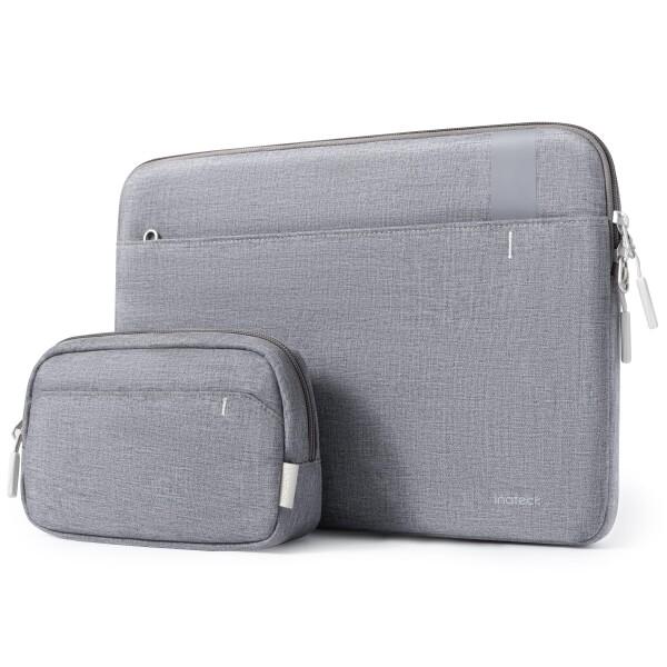 Inateck 360° プロテクション ノートパソコンケース、大容量スリーブ、13インチ MacBook Air M5/M4/M3/M2/M1（2026〜2018）A3449/ A3240 / A3113 / A2681 / A2337、...