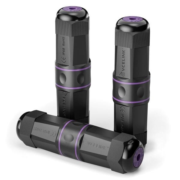 VCELINK lan 中継コネクタ IP68 防水 3パック商品コード：49081132892型番：M221-3P