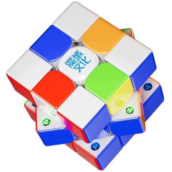 Bucubke WRM V11 8M ボールコア磁石UVバージョン 3x3 磁石マジックキューブ V11 8 Magneitcボールコア マジッククロス付き ステッカーレス パズル マジックCube おもちゃ商品コード：4908113353...