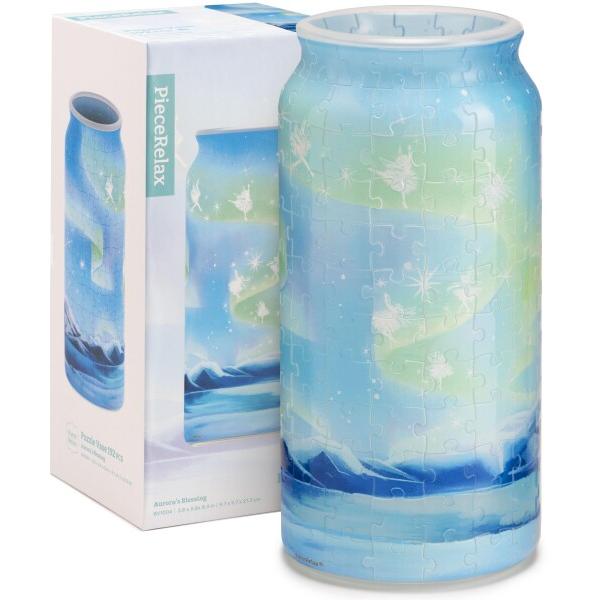 ピースリラックス(PieceRelax) 200ピース 3D立体花瓶パズル(10X10x22cm)生け花 水栽培可能 プレゼント インテリア (BV1004)商品コード：49081133636型番：BV1004サイズ：透明感カラー：オーロラ...