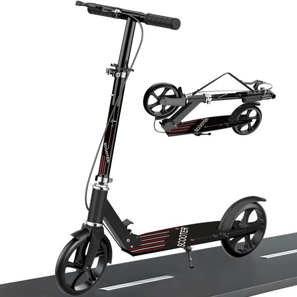 キックボード 子供 大人用 折り畳み ブレーキ付き キックスクーター 持ち運び 小学生 耐荷重150kg商品コード：49081134008型番：キックボード-大人・子供兼用カラー：キックボード 黒お子供から大人までみんなで遊べるキックボード...