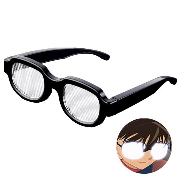 (Restars) 発光LEDメガネ 考える姿メガネ LED光仮面 犯人追跡メガネ 名探偵コナン 工藤新一 コスプレ道具 コスプレ小物 変身/お祭り/パーティー/ハロウィン/仮装大会/クリスマス/新年会/学園祭商品コード：490811341...