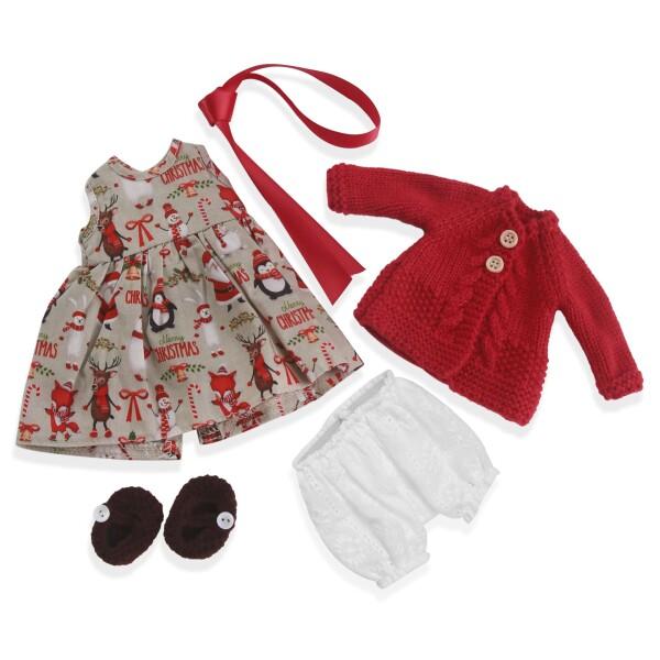 BlissfulPixie 手作り ウォルドルフ 人形の服 30cm 服セット 素敵なボックス 女の子 クリスマス 誕生日プレゼント-Gabriellaの服アクセサリー商品コード：49081134337型番：BF0102-1カラー：Gabr...