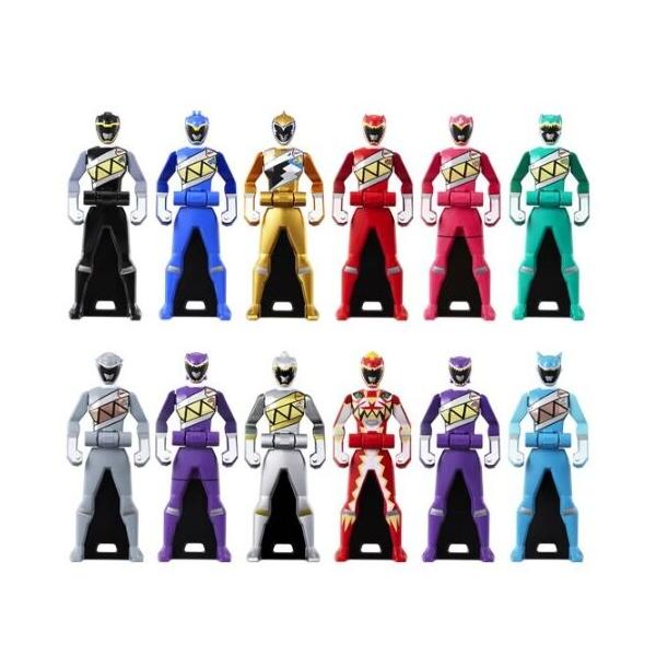 レンジャーキーセット 獣電戦隊キョウリュウジャー商品コード：49081134599