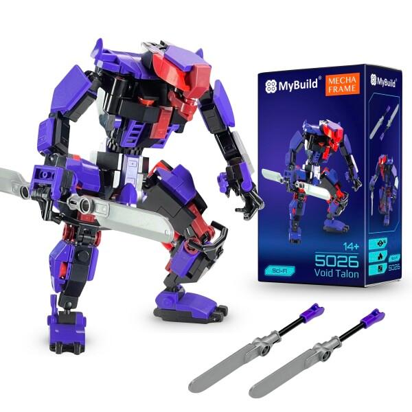 MyBuild（マイビルド） Sci-Fi ヴォイド・タロン 5026 ― 外星ヴィランメカ・双刃戦闘ユニット｜可動メカ プラモデル｜ロボット組み立て｜14歳以上商品コード：49081134703型番：5026カラー：5026【外星ヴィラン...