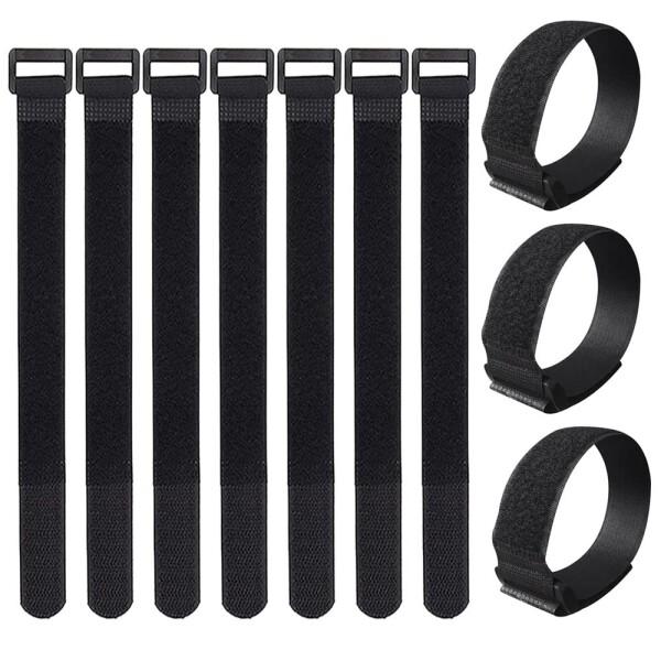 サムコス 荷締めベルト 固定ベ ルト 10本セット 結束バンド マジックテープ 滑り止め付き 非収縮 バックル付き 多用途工具 長さを調節可能 荷造りベル ト… (2.5cm*30cm)商品コード：49081135115型番：dwqgdvw...