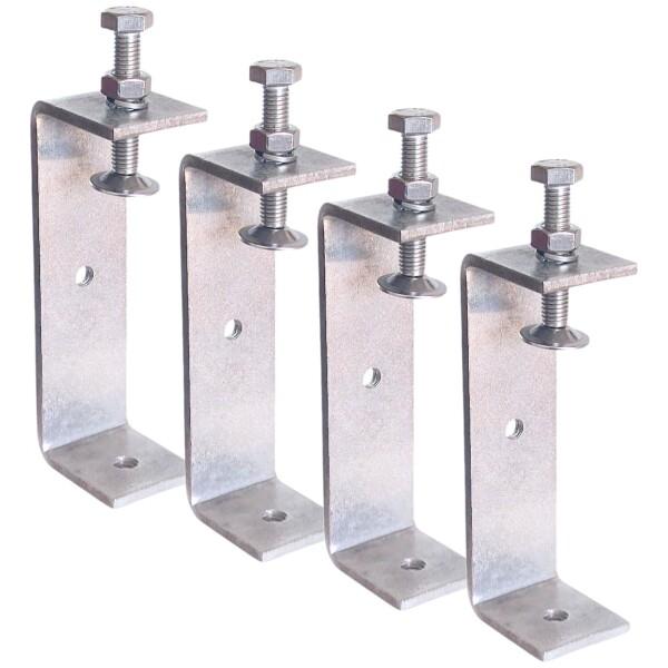 UME-STAR クランプ 工具 c型クランプ 75mm〜130mm cクランプ 小型 ステンレス ステンレス鋼cクランプ 金具 DIY (開口部 130mm 4個)商品コード：49081135151型番：U-21112025-0001サイ...