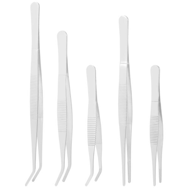 iplusmile 園芸ピンセット 5本セット ストレート カーブ ステンレス製 滑り止め 防錆 園芸 DIY ガーデニング 多肉植物 苔テラリウム用商品コード：49081135353型番：BQZ157KTM3030V21L9MDY7W2サ...