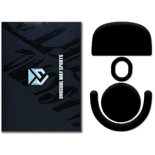 Unusual way sports マウス用貼り替え型マウスソール ゲーミングマウス エッジ加工 高純度PTFEプロ仕様 交換用 消耗品 (Black Fox(UHMW-PE), G PRO X SUPERLIGHT2c)商品コード：49...