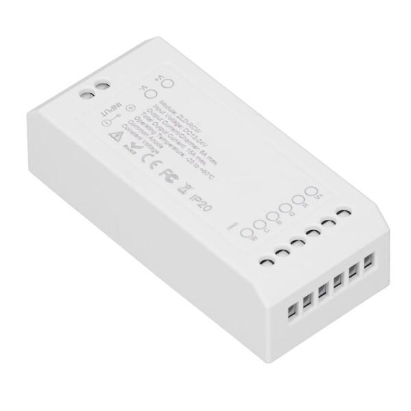 Zigbee LEDドライバー スマートホーム RGB+CW ライトストリップコントローラー アプリコントロール ダイニングルーム 寝室 キッチン TV ゲーム用 PVC 9x4x2.4cm商品コード：49081136866型番：JGGLD...