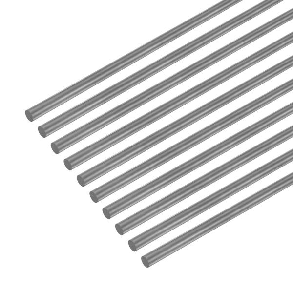 M METERXITY 10パックのカーボンファイバーロッド、400mmの長さ2.5mmの直径のカーボンファイバーソリッドクッションポール、RC飛行機/DIYクラフト/クアッドコプターアーム/スケールモデルカイトウィングチューブ用(15.7...