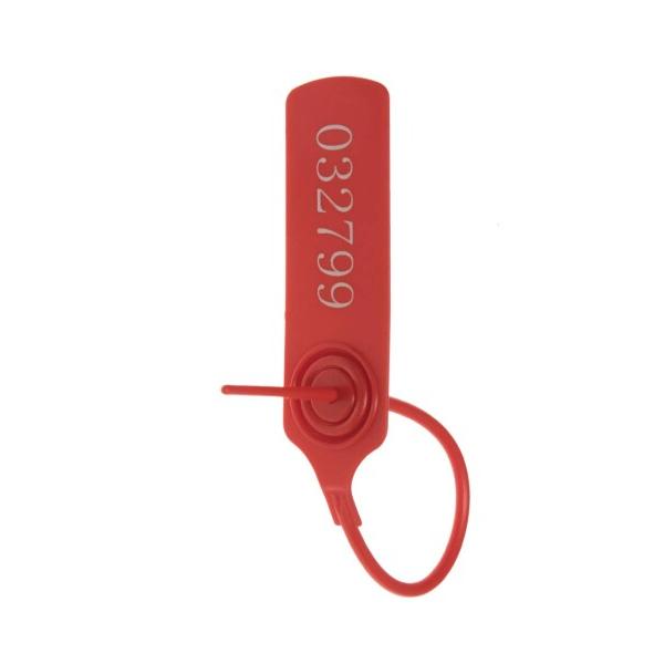 XF-Vel (XFヴェル) Pull-tite セキュリティシール 不正開封防止タグ プラスチック南京錠 サインタイ 番号付き (赤 100個)商品コード：49081138225型番：190wxfサイズ：100pcsカラー：レッドセキュリ...