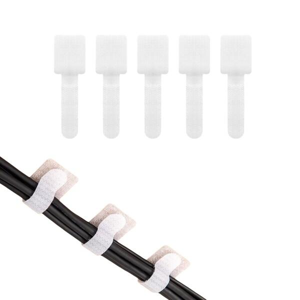 ケーブルクリップ 50個入り 配線止め 強力ケーブルバンド テープ採用 マジックテープ留め具 電源コード データケーブル用 固定用コードクリップ 配線整理 ケーブルホルダー 車用 家庭用 オフィス用商品コード：49081138779型番：M...