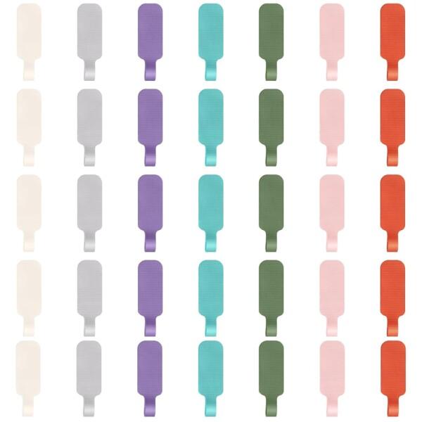 ケーブルラベル マジックテープ コードタグ 7色 35枚入 手書き可能 配線識別 繰り返し使えるわかりやすい ケーブル 目印便利グッズ 屋外 屋内使用可商品コード：49081138787型番：BiaoQianカラー：マルチカラー【商品詳細】...