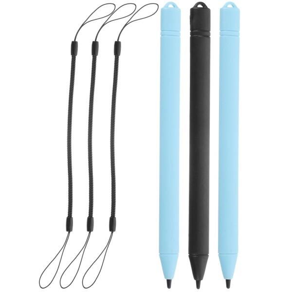 Angoily お絵かきボード用ペン マグネットペン 紛失防止ロープ付き 3本セット プラスチック製 耐用性 滑らかな書き心地 子供用 磁気お絵かきボード 替えペン（ランダムカラー）商品コード：49081139220型番：1サイズ：12.3...