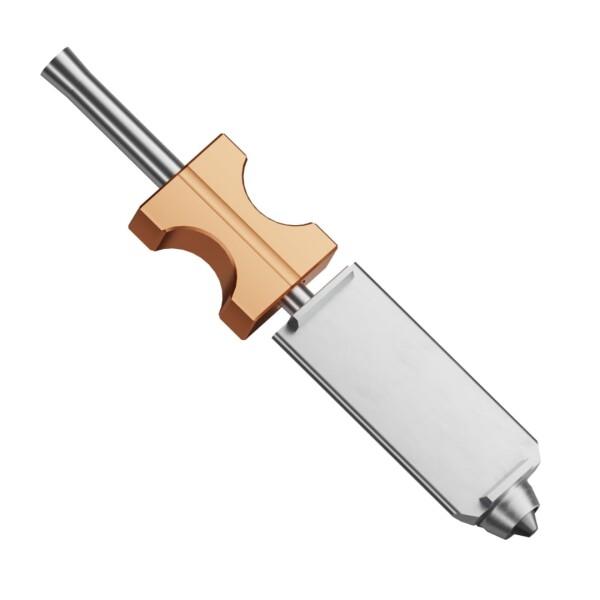 Phaetus シリコンカーバイドノズル AD5X用（ヒートシンクブロック付）超耐摩耗・長寿命・ニッケル銅合金ヒーターブロック・複合材料対応 (0.4mm Flashforge AD5X)商品コード：49081141502型番：R01-01...