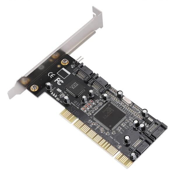 4 つの内部ポート用 Sil3114 Pset を備えた PCI コントローラ カード コントローラ用の 1.5Gbps PCI 4 ポート カード 高速データ転送用の PCI 4 コントローラ カード商品コード：49081141695型番...