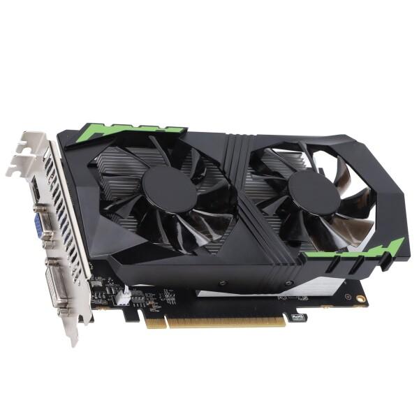 グラフィックス カード 128 ビット、1250MHz 自動認識 GTX1050Ti 4G DDR5 4GB デスクトップおよびデュアル ファン デスクトップ用の耐久性のあるコンピュータ アクセサリ商品コード：49081141713型番：A...