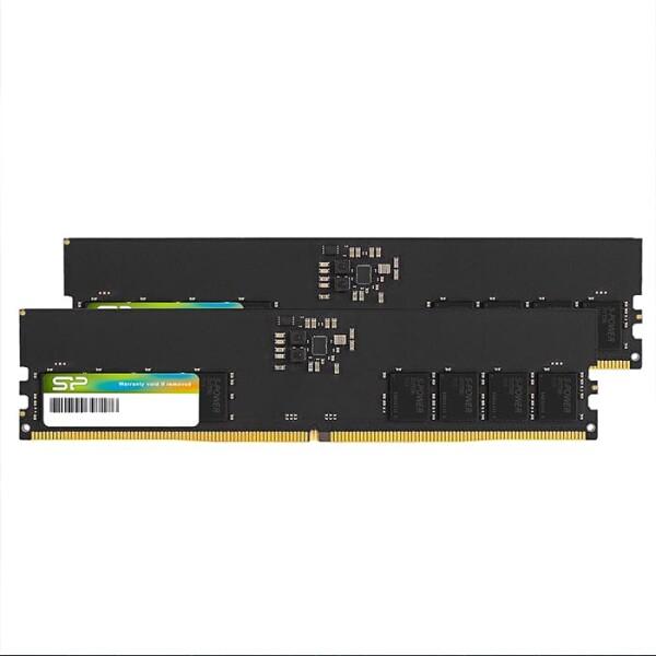 シリコンパワー DDR5 32GB (2x16GB) 5600MHz (PC5-44800) 288ピン CL46 1.1V UDIMM Non-ECC デスクトップ RAM コンピューター メモリ SP032GBLVU560F22商品コー...