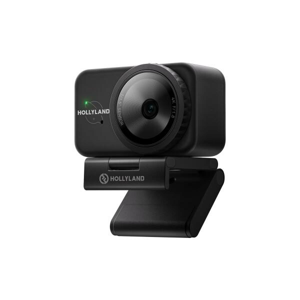 Hollyland Lyra 4K Webカメラ ウェブカメラ、5000万画素、USB Type-C接続、全指向性マイク内蔵、オートフォーカス、プライバシー保護機能、Windows/macOS対応、ライブ配信、ビデオ会議、リモート授業に最適...