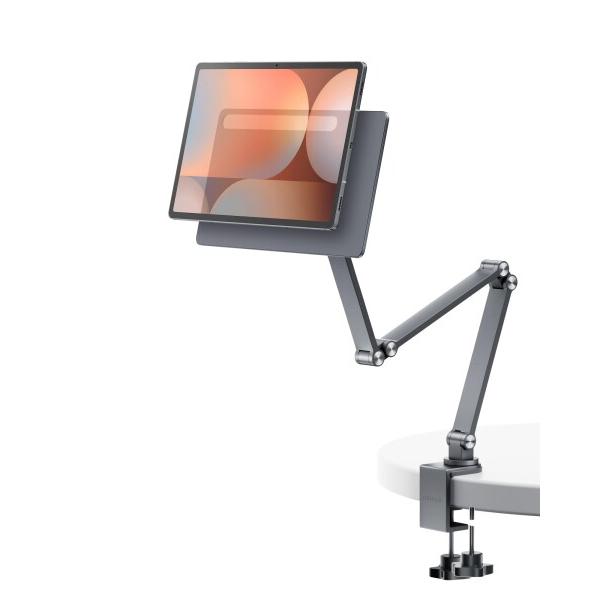 LULULOOK 磁気スタンド for Samsung Galaxy Tab S10/S9/S8 Plus、折りたたみアルミ合金アームマウント デスクトップホルダー for Samsung Galaxy Tab 12.4インチ S10+/S...