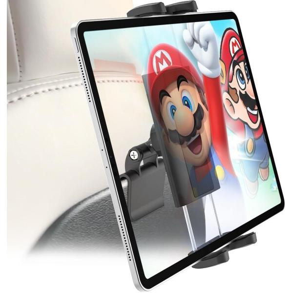 Dosvsi テスラ タブレットホルダー 後部座席 Tesla モデル3 タブレットホルダー 車載 ヘッドレスト モデルY iPad ホルダー Tesla Model 3/Y クリップ式 車載ホルダー 360度回転 取り付けが簡単 テスラ用...