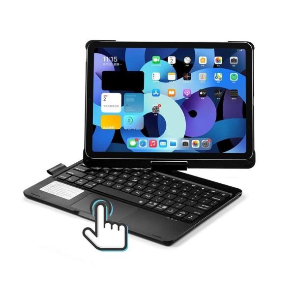 YEEHi 対応 iPadAir11インチ (M4/M3/M2) Air 第5/4世代 10.9インチ キーボード ケース 360度回転 タッチパット バックライト付き iPadPro11インチ 第4/3/2/1世代 用 キーボード 折り畳...