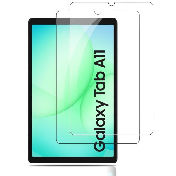 Samsung Galaxy Tab A11 用 ガラスフィルム 8.7インチ 強化ガラス SpinoArmor 硬度9H 耐衝撃 飛散防止 貼り付け簡単自動吸着 気泡ゼ ロ指紋防止 ラウンドエッジ加工 目の疲れ軽減 ケースに干?なし 高透...