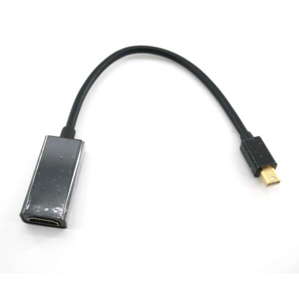 VECASDEN Mini Displayport to HDMI 変換アダプター Thunderbolt to HDMI 変換 4k 金メッキ端子 Macbook、Macbook Pro、Macbook Air、Mac、Mac Miniな...
