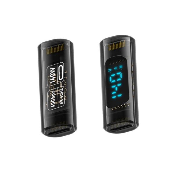BRIIKPP USB C Type-c タイプC メスメス アダプタ コネクタ ケーブル 出力スクリーン表示 PD140W 40Gbps USB4 8K 60Hz HD映像信号伝送 Type-cインターフェース機器 高速充電 対応 幅広く...
