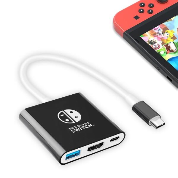 Sediven Switch 2 対応 ドック テレビ接続出力 スイッチ 2 ドック 直接にTV出力 多機能 HDMI 2.0/PD100W/USB3.0搭載 4K@60Hz対応 軽量 高性能チップ 遅延なし 純正同等性能のTVモード拡張端...