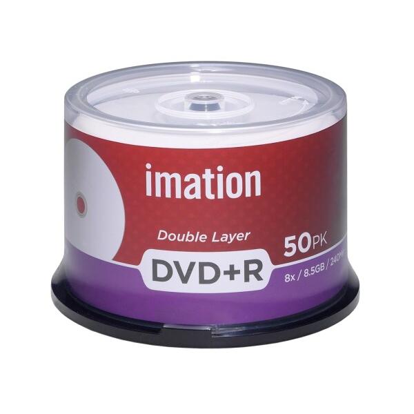 imation イメーション DVD+R DL 1回記録 (データ) 用 IMDL+85 (片面2層 2.4-8倍速 50枚) (1)商品コード：49081143240型番：IMDL+85カラー：レッド品種:データ用 DVD+R DL　1回...