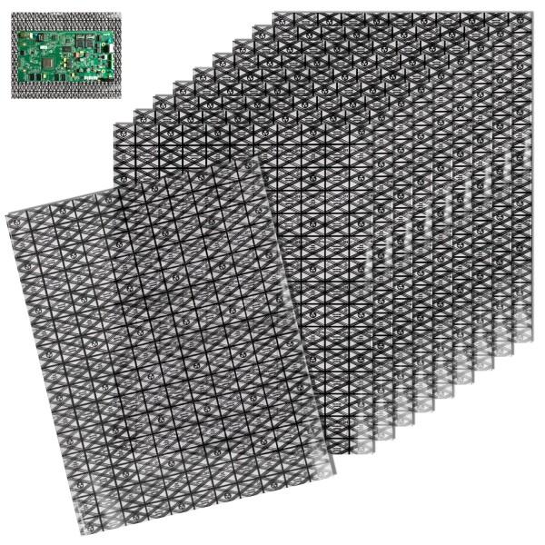 静電気防止袋 10枚セット 30x40cm ESD保護バッグ 電子基板 HDD/SSD保管 に シールド機能付き 無毒PET製 電子部品 帯電防止袋 再利用可能商品コード：49081143264型番：DH713サイズ：30cm x 40cm...