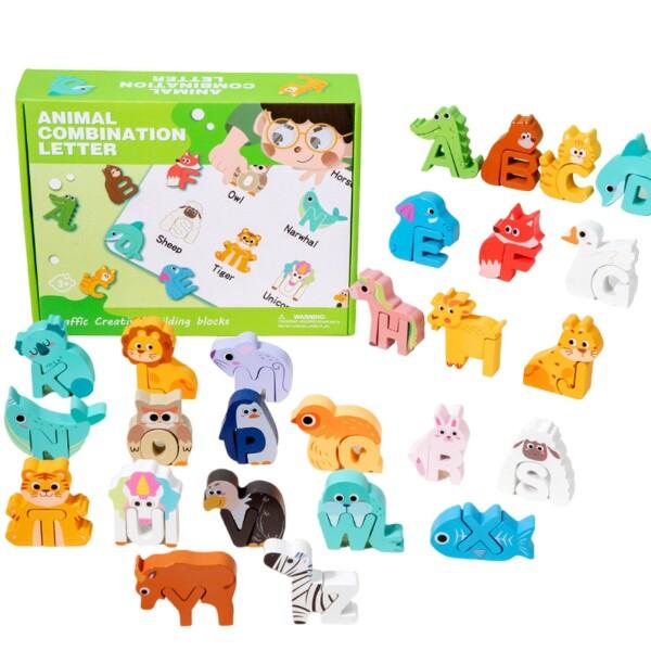 Shinse はめ込みパズル 型はめパズル 形合わせ かたはめ モンテッソーリ 木製パズル 早期開発 知育玩具 指先あそび 英語認知 形認識 男の子 女の子 おもちゃ 3 4 5歳 誕生日 クリスマス (動物)商品コード：490811439...